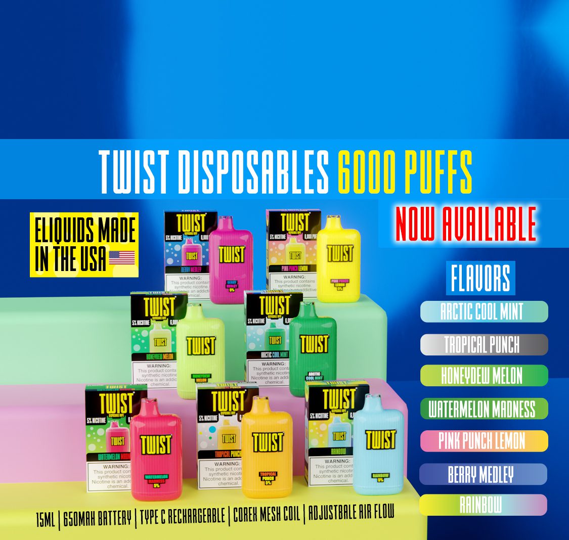 Twist E-liquids - Premium E-liquid Brand - Get Twisted